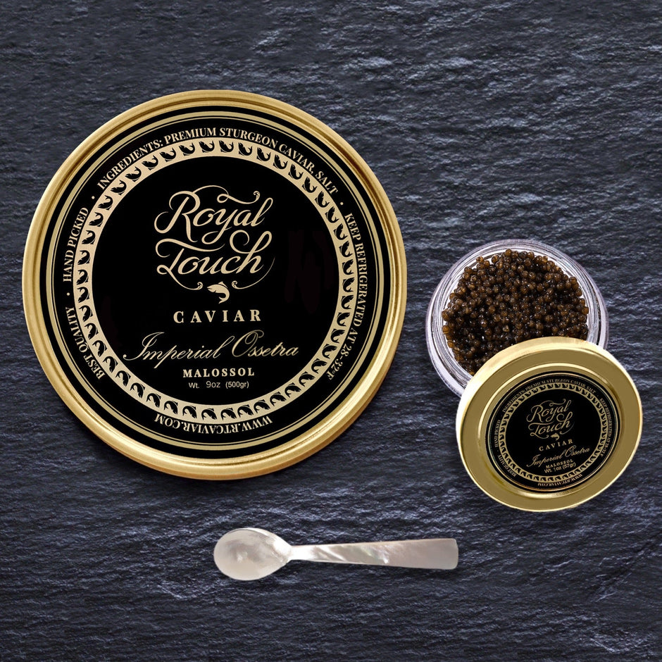 Royal Touch Imperial Beluga & Osetra Caviar – Royal Touch Caviar